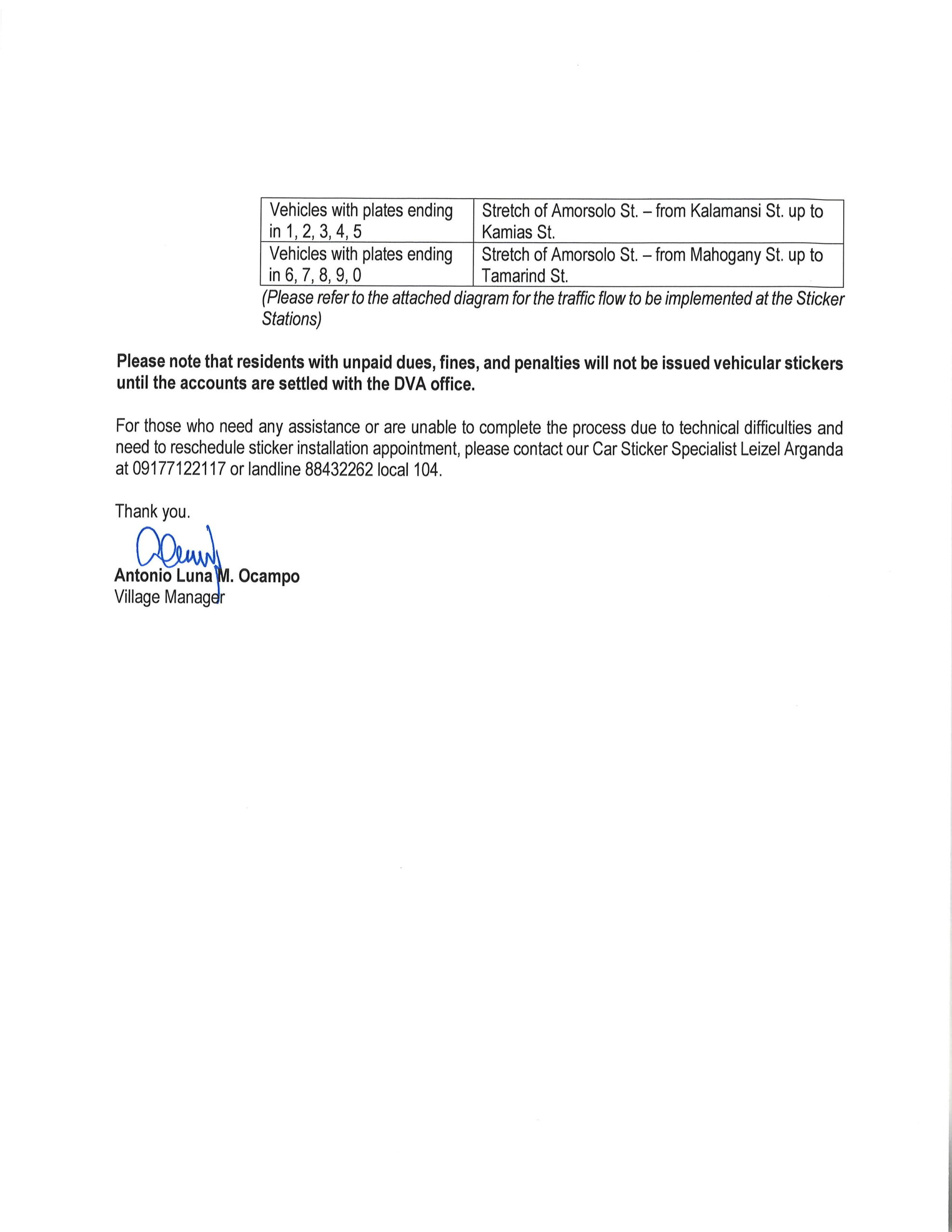 Circular 2025-007 – 2025-2026 DVA MIVA Vehicular Stickers - Dasmariñas ...