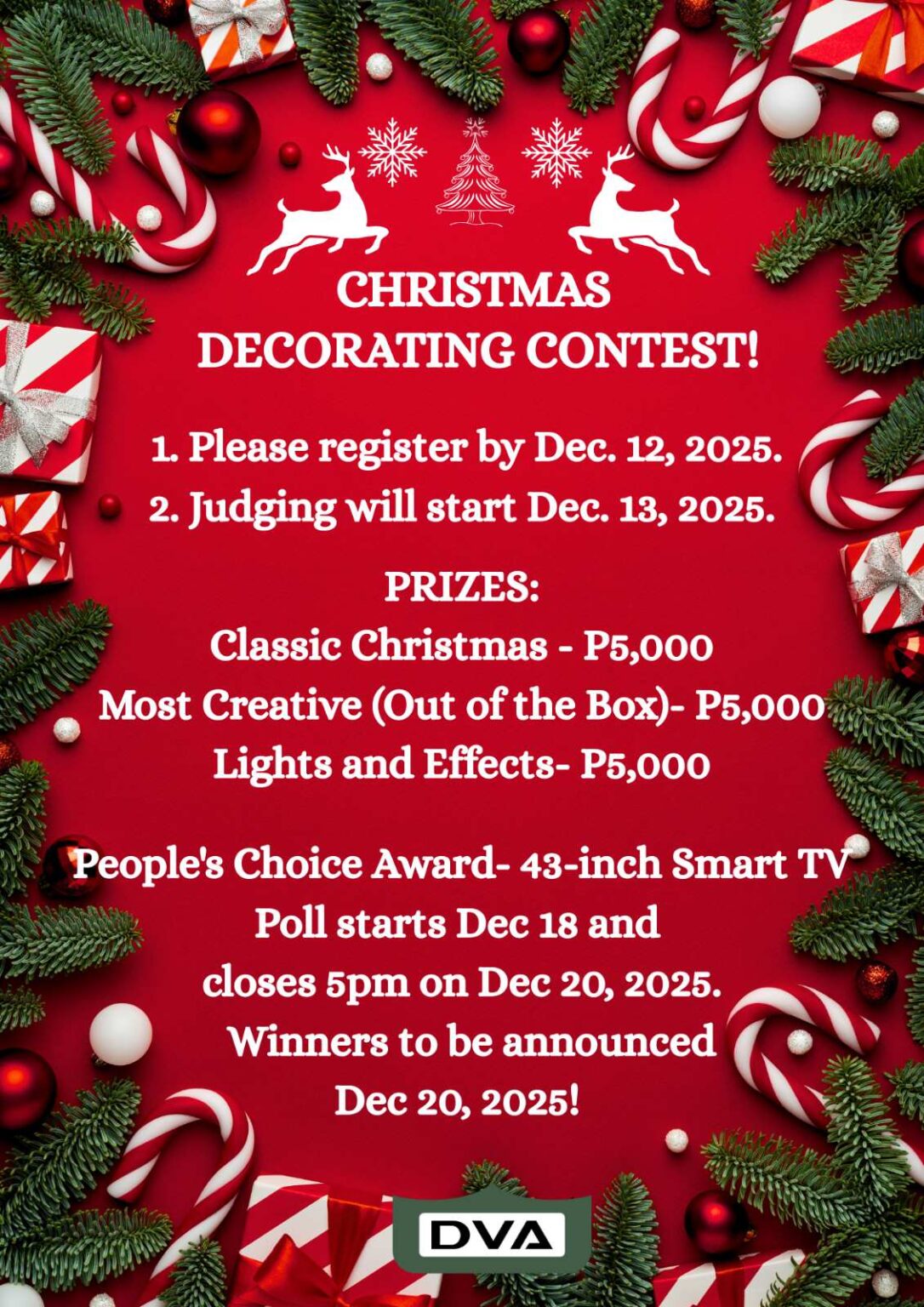 Christmas Decorating Contest - Dasmariñas Village